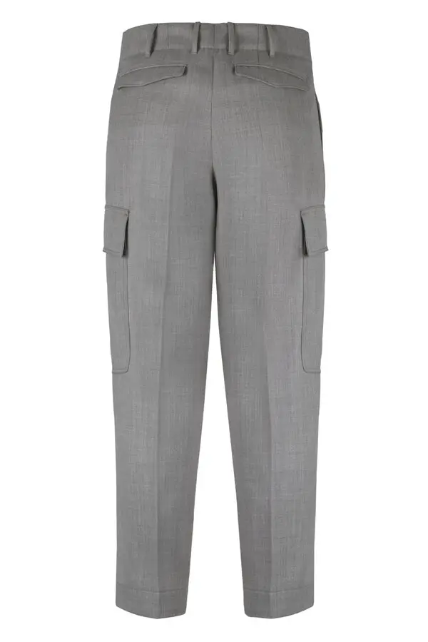 PT TORINO The Sailmaker Wool Cargo Trousers