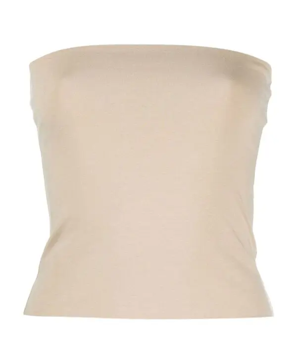 Brunello Cucinelli Strapless Bandeau Top - Nude