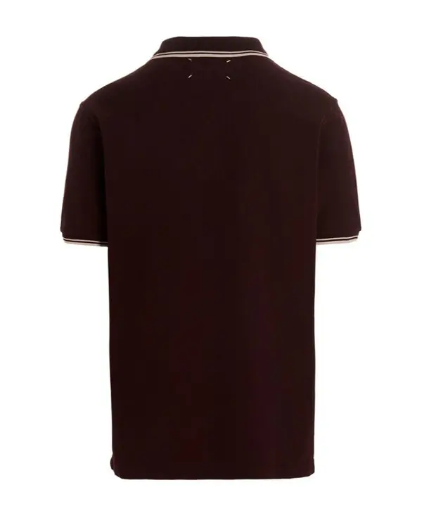 MAISON MARGIELA M Logo Piquet Polo Shirt