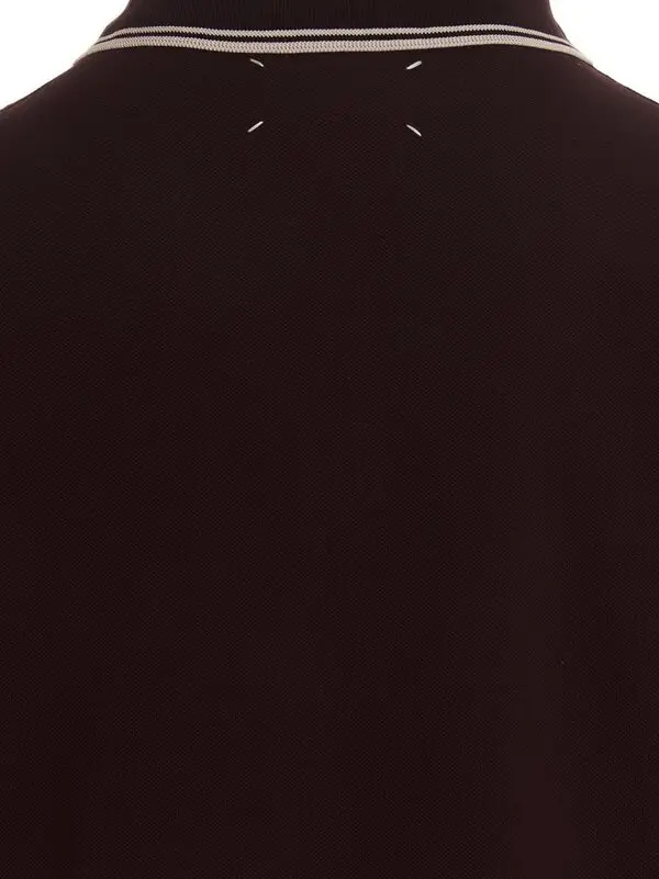 MAISON MARGIELA M Logo Piquet Polo Shirt