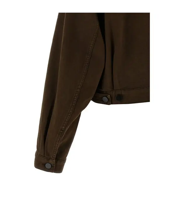 LEMAIRE Cropped Twill Blouson Jacket
