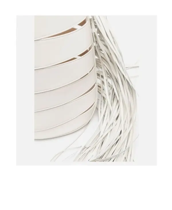 Alaïa Leather Fringe Shoulder Bag