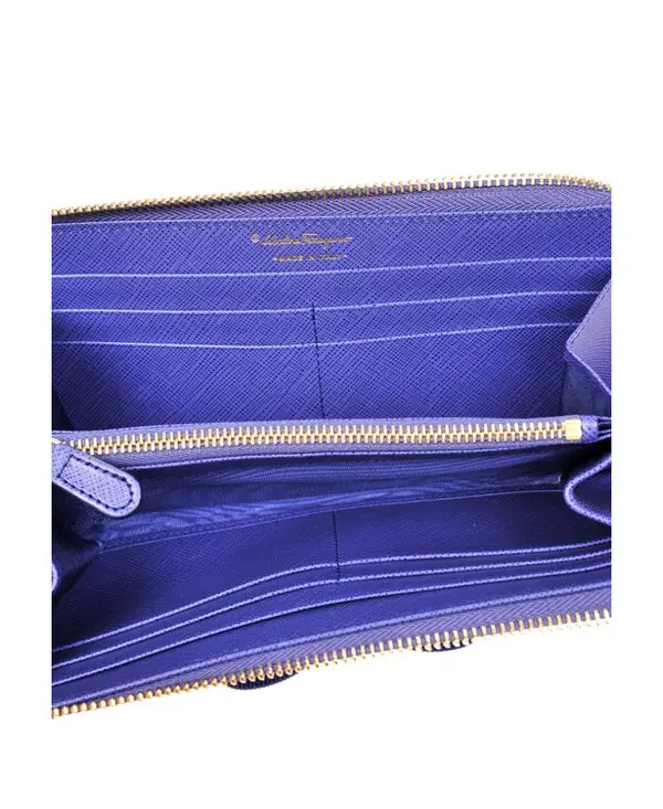 FERRAGAMO Bow Details Logo Wallet