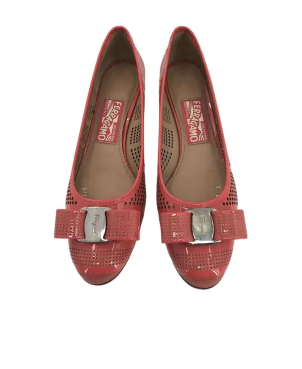 FERRAGAMO Logo Detail High Heels