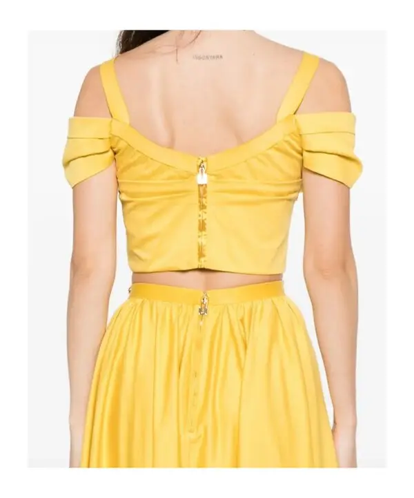 Elisabetta Franchi Chain Detail Top