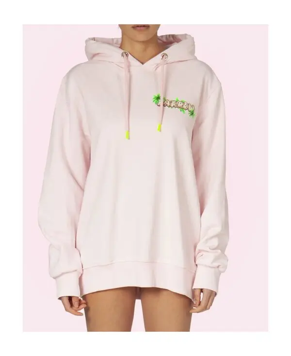 BARROW Hooded Long-sleeve Sweater With Drawstring