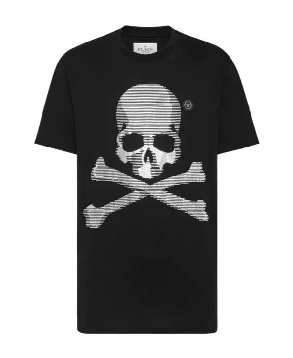 Philipp Plein Skull Printed Crewneck T-shirt
