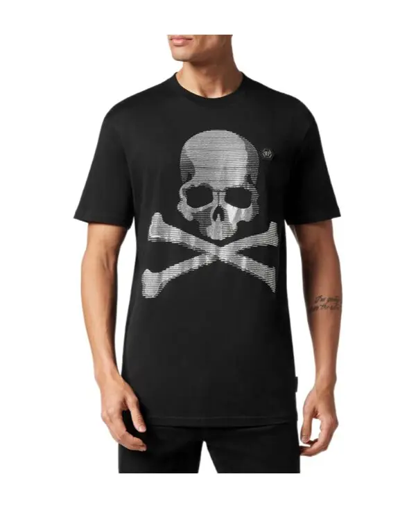 Philipp Plein Skull Printed Crewneck T-shirt