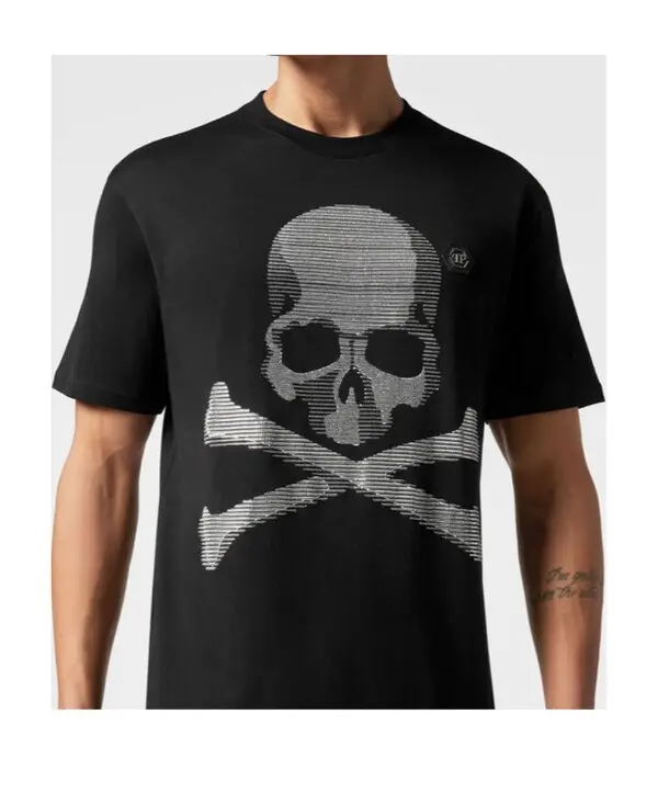 Philipp Plein Skull Printed Crewneck T-shirt
