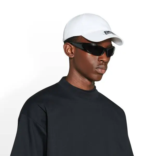 Balenciaga Classic Baseball Cap - White