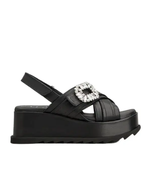 ROGER VIVIER Slidy Viv Wedge Sandals