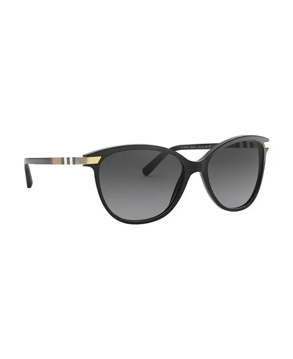 Burberry Cat Eye Frame Sunglasses - Gray