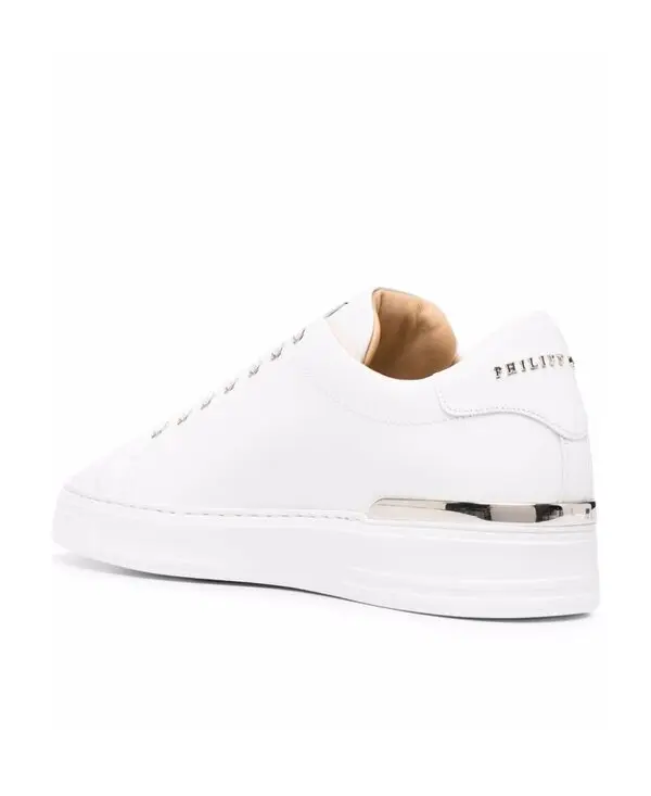 Philipp Plein Runner Skeleton Leather Sneakers