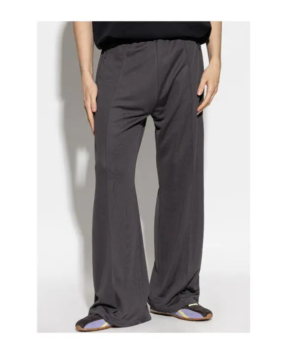 COURREGES Elastic Waist Sports Pants - Carbon