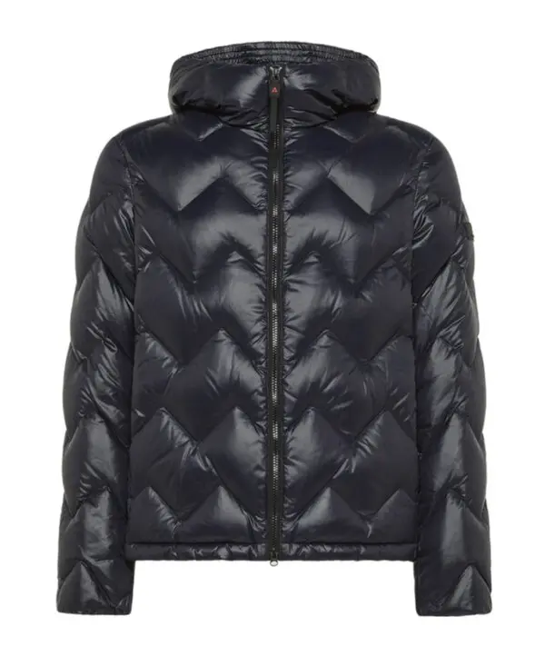 Peuterey Honova" Down Jacket With Chevron Quilting - Black