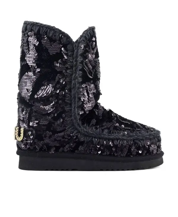 Mou Eskimo 24 Velvet Sequin Boots