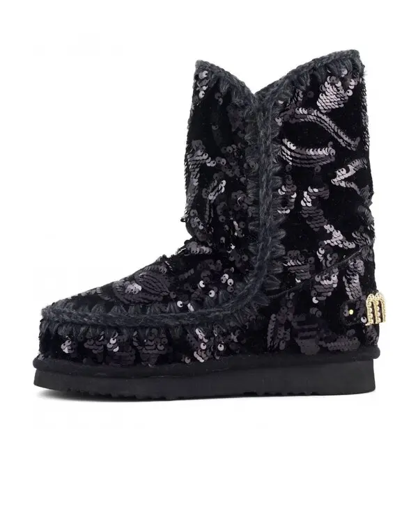 Mou Eskimo 24 Velvet Sequin Boots