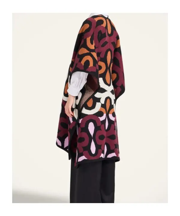 La DoubleJ Maiolika Wool Robe - Black