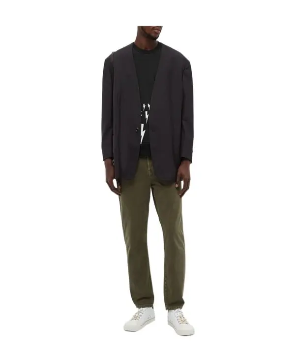 Neil Barrett Thunderbolt Printed Crewneck Sweatshirt