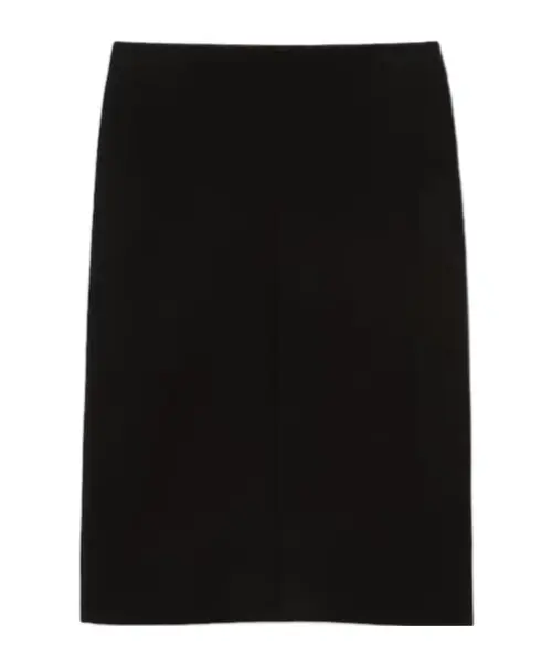 Gucci Crêpe Skirt With Slit Detail - Black