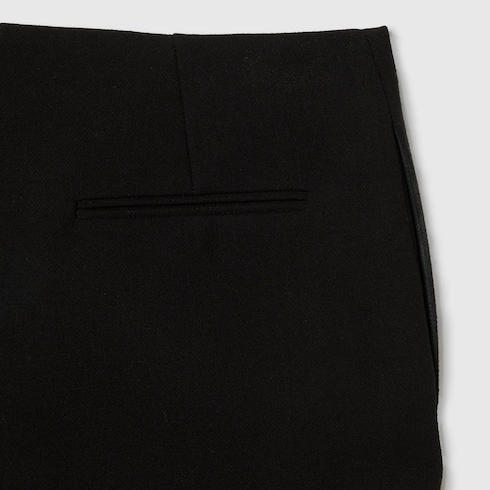 Gucci Crêpe Skirt With Slit Detail