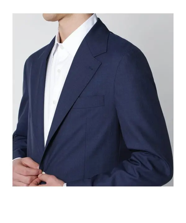Brunello Cucinelli Single-breasted Suit And Trousers Set - Blue