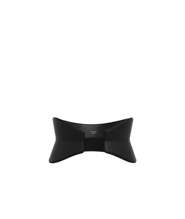 Alaïa Flex Bustier Belt - Black
