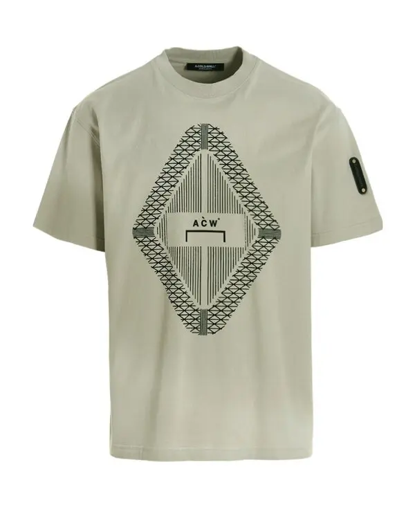A-COLD-WALL* Gradient Logo Printed Crewneck T-shirt - Gray