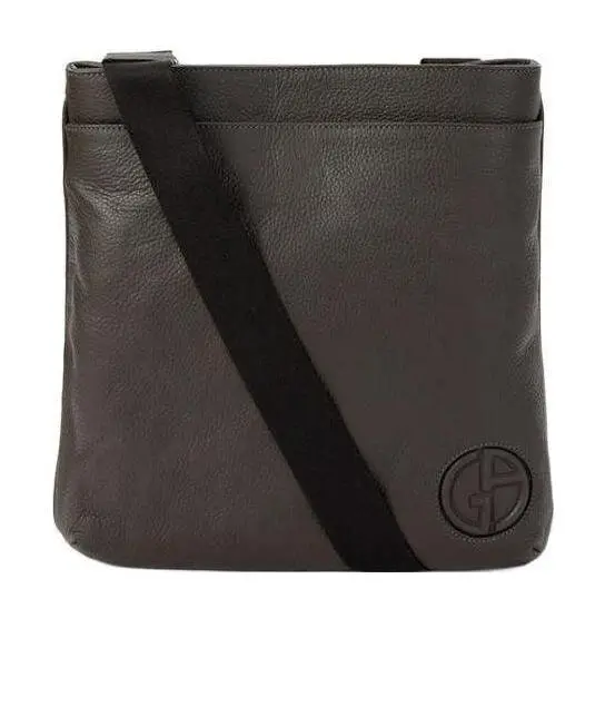 Giorgio Armani Square Shoulder Bag - Black