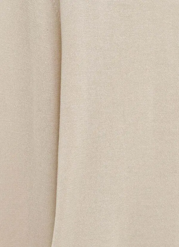 TOTEME Ribbed Crew-neck Jumper - Nude