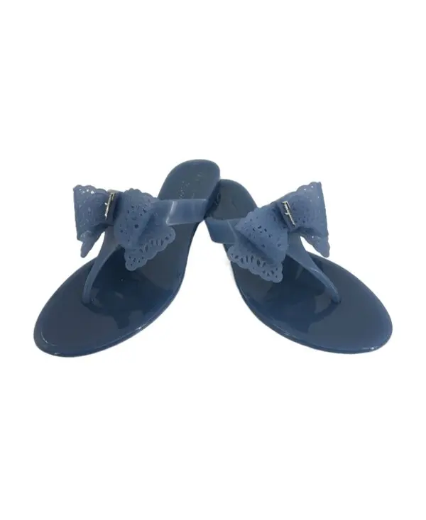 FERRAGAMO Logo Flip Flops