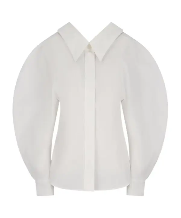 Givenchy Collared Tailored Poplin Shirt - White