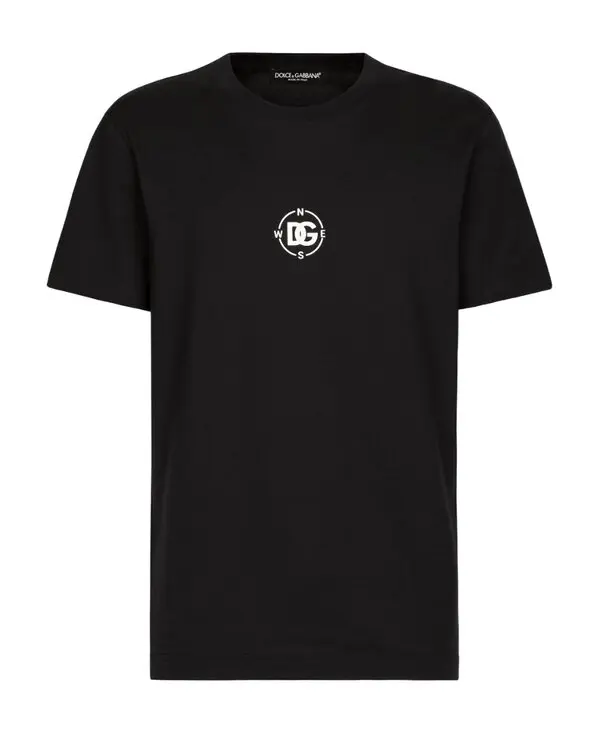 Dolce & Gabbana Dolce Gabbana Marina Printed Short-sleeved T-shirt