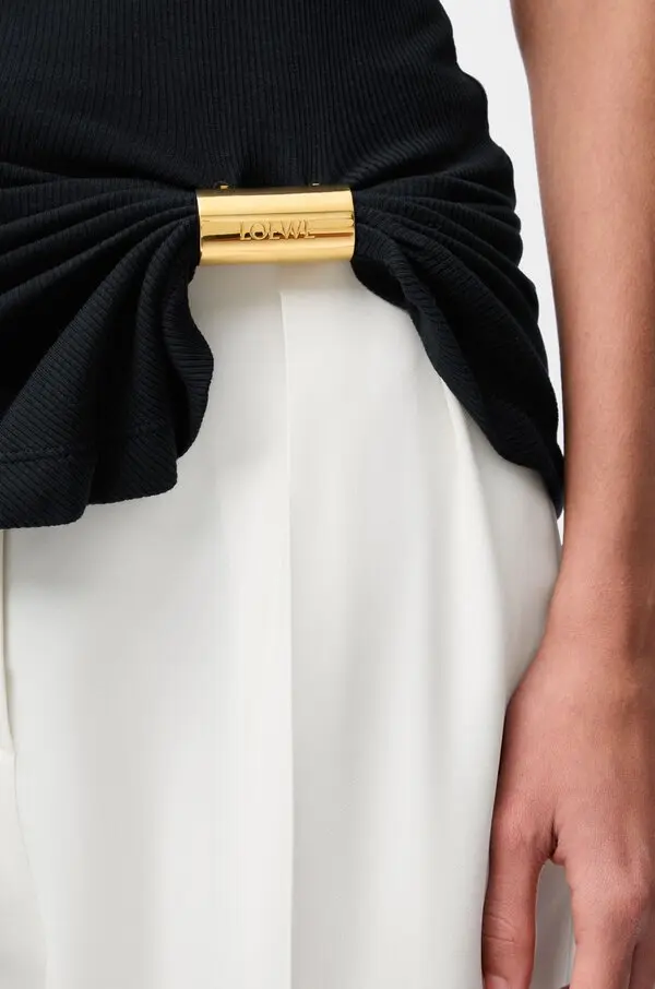 Loewe Asymmetric Draped Tank Top