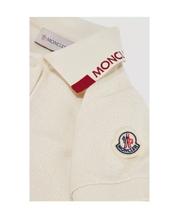 Moncler Logo Patch Polo Dress