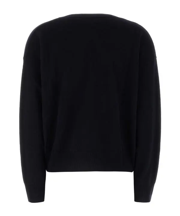 Versace Logo Plaque Crewneck Jumper