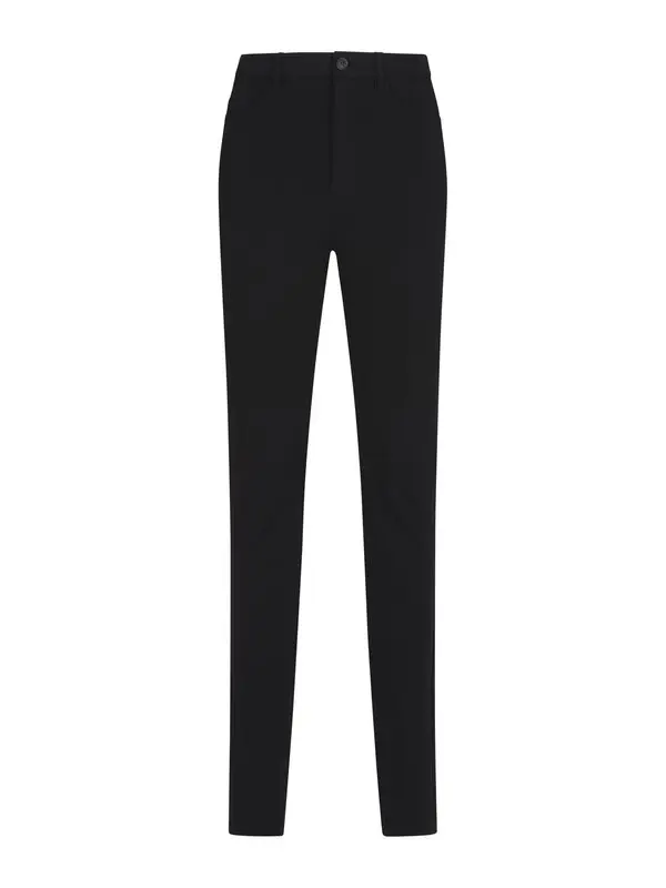 Balenciaga Straight-leg Tailored Trousers - Black