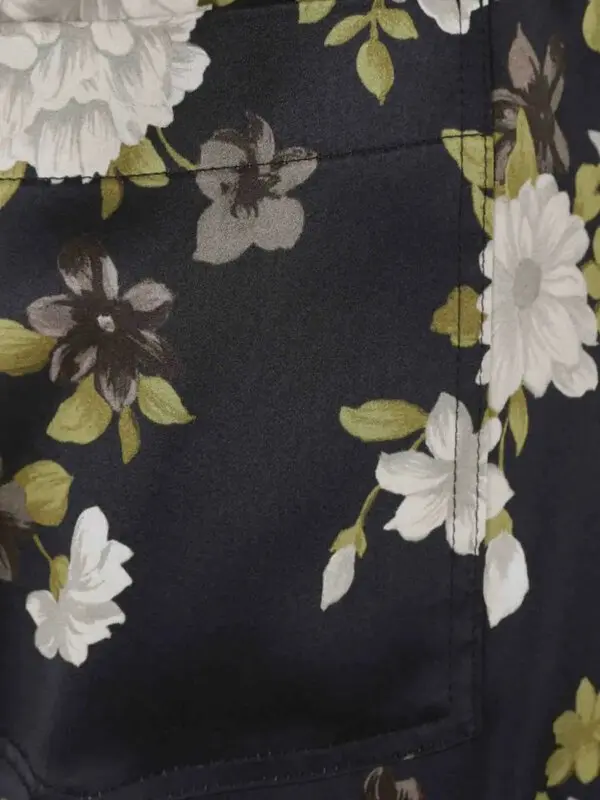 TOM FORD Floral-printed Straight-leg Pajama Trousers - Black