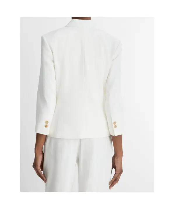 Vince Cropped Single-breasted Blazer
