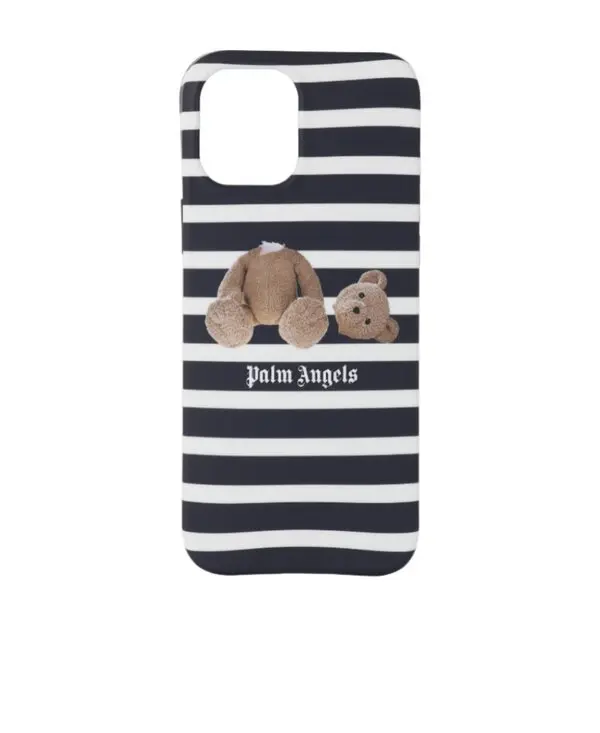 Palm Angels Logo Iphone 12 Pro Max Mobile Phone Case - Black