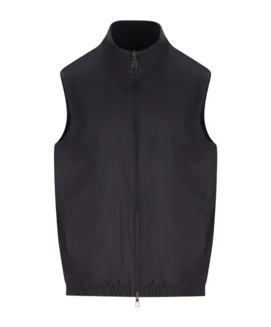 Loro Piana Zipped High-neck Reversible Gilet