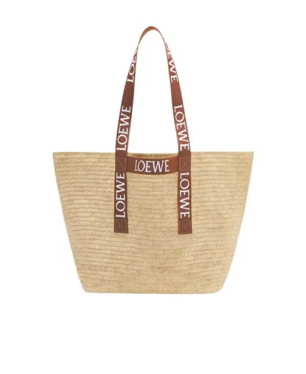 Loewe Fold Shopper Bag - Natural/tan