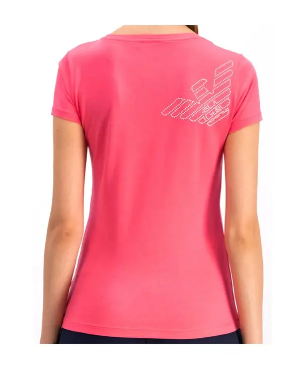 Emporio Armani Logo T-shirt - Pink