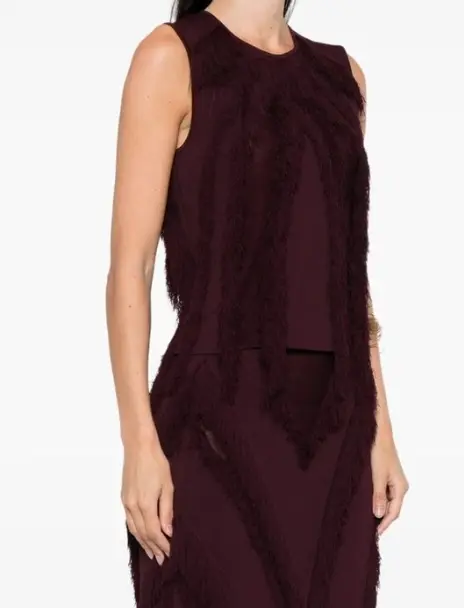 Ulla Johnson Sleeveless Fringe Top