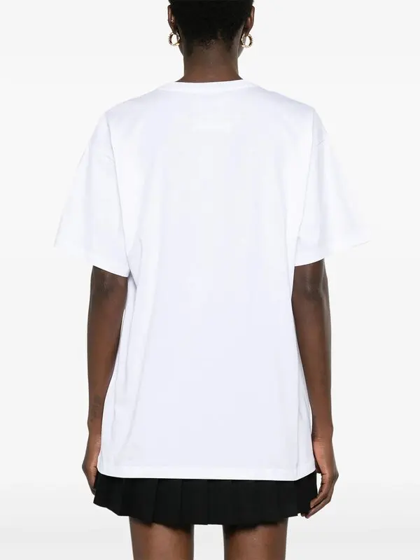 Moschino And Teddy Bear Print T-shirt