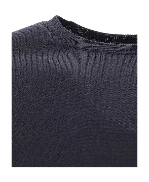DRUMOHR Crewneck Fine Knit Sweater - Black