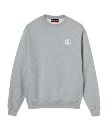 Gucci Embroidered Jersey Sweatshirt
