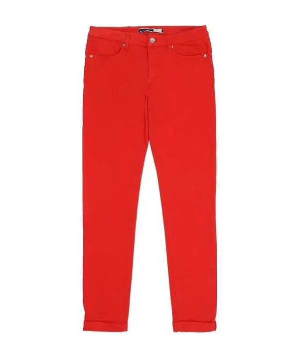 Sportmax Logo Detail Jeans - Red