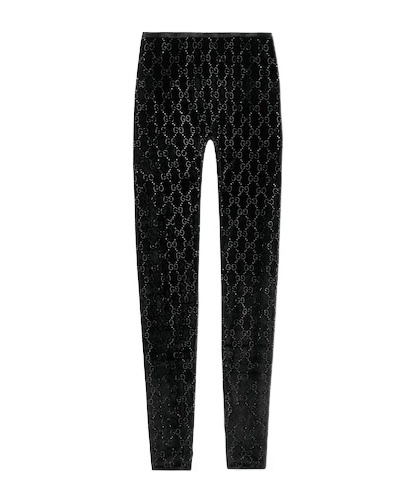 Gucci Gg Embellished Leggings
