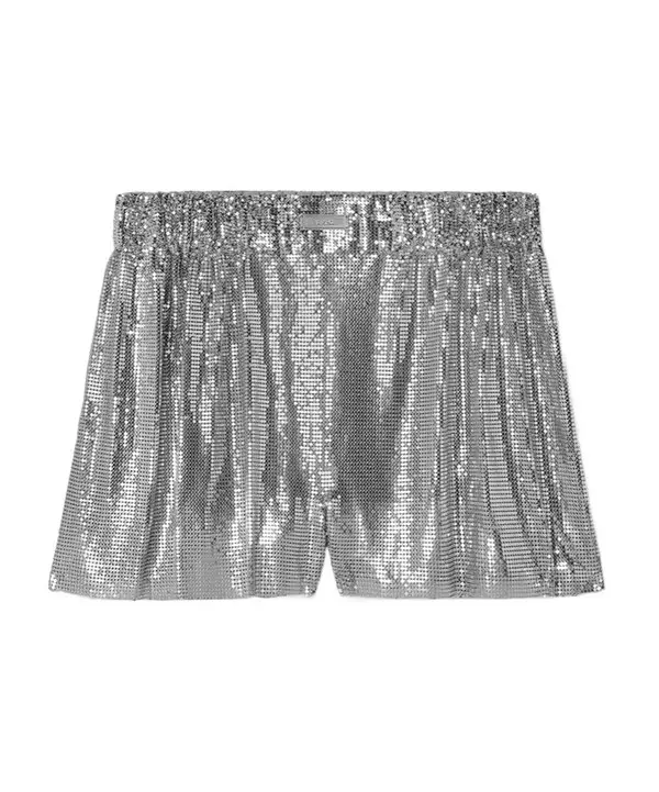 Versace Sequin Embellished Shorts